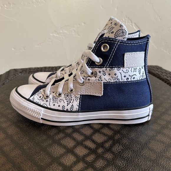 Converse | Shoes | Converse Chuck Taylor All Star Paisley Patchwork Hi ...